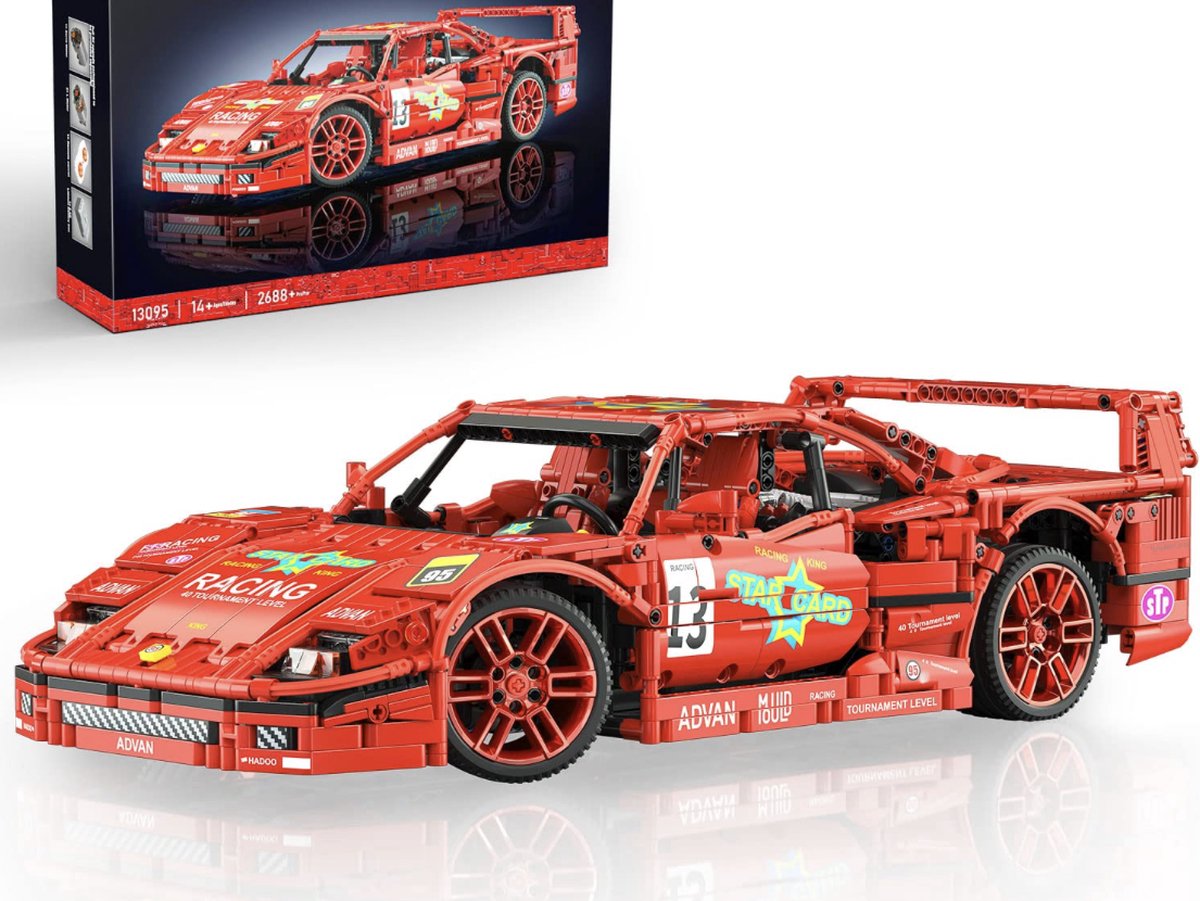 Mould King 13095 - Ferrari F40 – Cubear